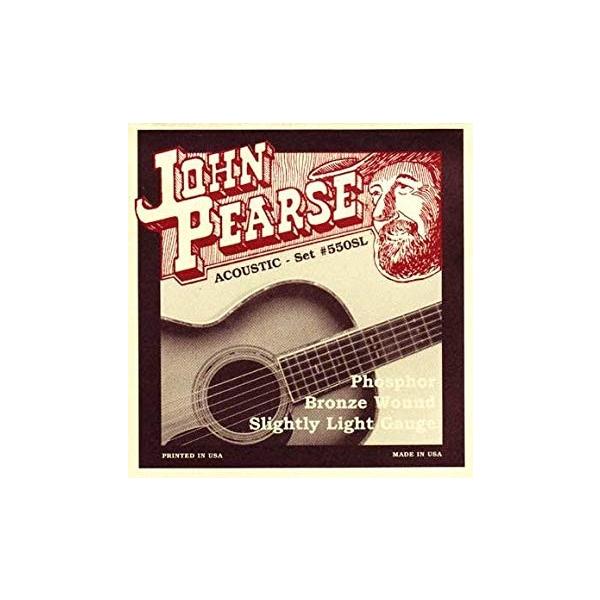 国内外のトップミュージシャン愛用のアコースティックギター弦"John Pearse (ジョンピアース)"長いサスティーンと明瞭に響き渡るサウンドが特徴で、フィンガーピッキングスタイルの方に特に人気のある弦です。【ゲージ】フォスファーブロンズ...