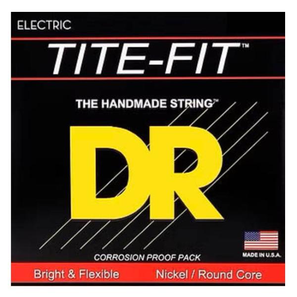 DR HANDMADE STRINGS LT-9 TITE-FIT LITE 09-42タイトフィットシリーズは、しなやかで極上のトーンを奏でロック、ブルース、ヘビーメタル、ジャズと、どんなジャンルにも対応する多くのゲージラインナップを備え...