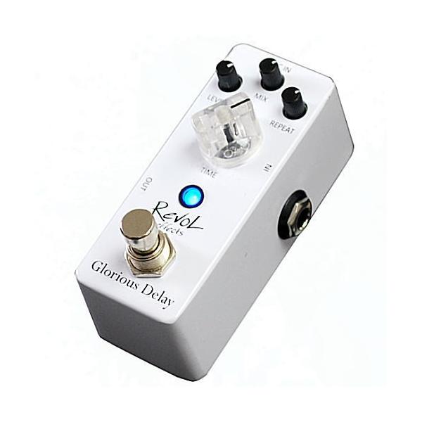 EDL-01 Glorious Delay グロリアス ディレイ・エフェクターKYORITSU CORPORATION キョーリツコーポレーション RevoL effects Glorious Delay EDL-01 は、コンパクトかつ非...