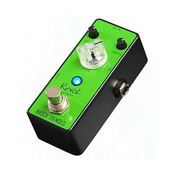 ETR-01 KNOCK TREMOLO ノック トレモロ・エフェクターKYORITSU CORPORATION キョーリツコーポレーション RevoL effects KNOCK TREMOLO ETR-01は、ボリュームの増減を周期的に...