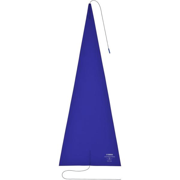 超吸水加工を施したマイクロファイバー素材生地を採用。優れた吸水性能と滑らかな通し心地を実現。両端の紐でスワブを往復させればより効果的です。・ソプラノサックス用・スワブ全長（紐含む) :2,050mm・生地寸法:1,050mm×400mm