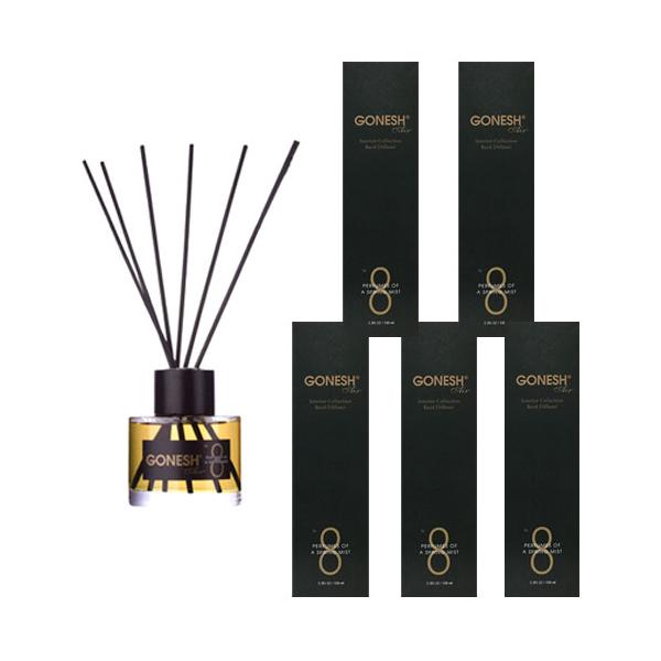 【送料無料】火を使わずに楽しむGONESH Airの新アイテム。フレグランスボトルにリードを挿すだけでGONESHのリッチでコンプレックスな香りが楽しめます。リキッドやゲルなどよりも広い範囲でしっかり香ります。"Sprig Mist（春の日...