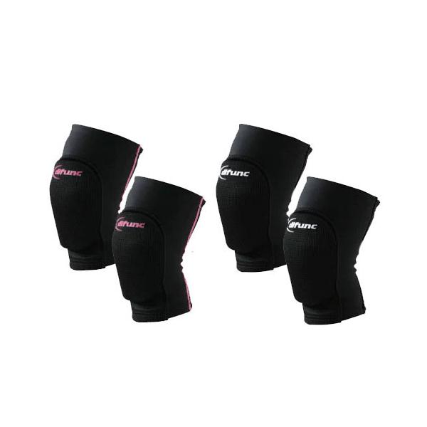 【送料無料】※こちらは両足分(2枚)の販売ページです。ひざ裏のメッシュで通気性アップ！高い伸縮性と吸汗速乾性に優れた軽量パッド付ひざサポーターカラー（2色） ブラック×ピンク・ブラック×ブラック　（※同色2枚）サイズ目安　（ひざ頭周り） S...