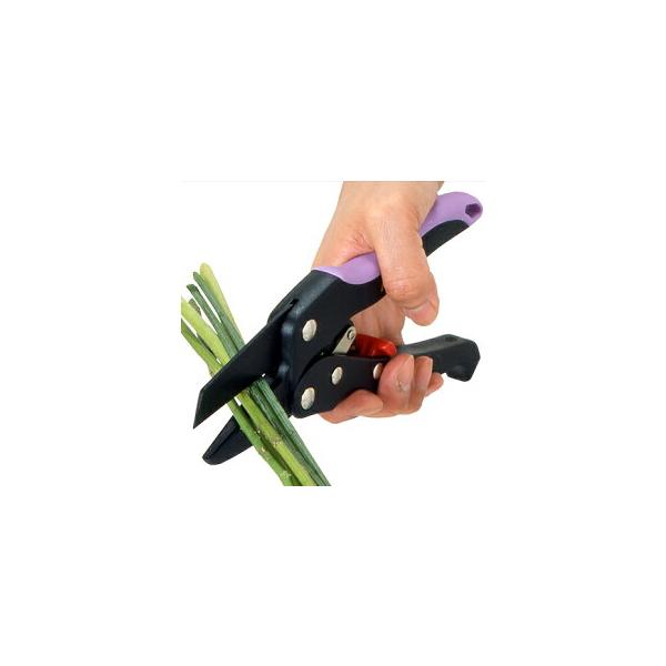 【送料無料】★汚れが付きにくいフッ素樹脂加工仕上げ★手に優しいソフトなグリップ★花の剪定から直径2.5cmの枝も切れる★枝の太さによって自動的にラチェットがギアチェンジ★使用時以外は開かない安全ストッパー■商品名 力のいらない剪定鋏 ラチェ...