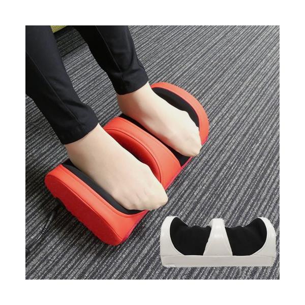 フットマッサージ機　足も〜む商品サイズ　約 幅33.5×奥行19×高さ13cm 商品重量　約 1.1kg 材質　　表面・裏面：ポリウレタン・ポリエステル　中クッション：ポリウレタンフォーム 商品詳細　電気：AC100V　50/60Hz　本体...