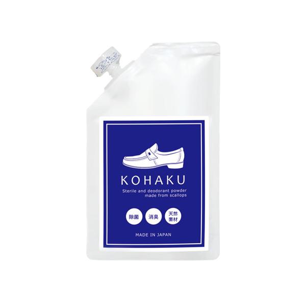 【送料無料】商品名  除菌・消臭パウダーKOHAKU JAN 4580636012371 商品サイズ（約） 9.3×1.8×15.9cm内容量（約） 70ｇ成分 水酸化カルシウム（ホタテ貝焼成パウダー）生産国  日本