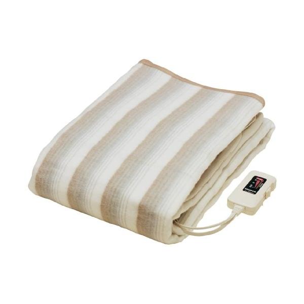 【送料無料】洗濯機で丸洗いできる電気掛け敷き毛布　■商品名 電気掛敷兼用毛布　NA-013K ■本体寸法　 188×130cm■消費電力 80W ■素材 ポリエステル70%、アクリル30% ■製品重量 約1.3kg ■仕様　表面温度 (強)...