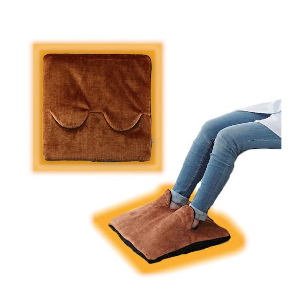 ■商品名 ホットマルチヒーター ■材質 本体／ポリエステル１００％　カバー／ポリエステル１００％ ■サイズ／重量　(約) 縦４２×横４２ｃｍ／0.7ｋｇ ■仕様コード長 電源側：約１．９ｍ　本体側：約０．６ｍ 定格電圧 100V　50/60...