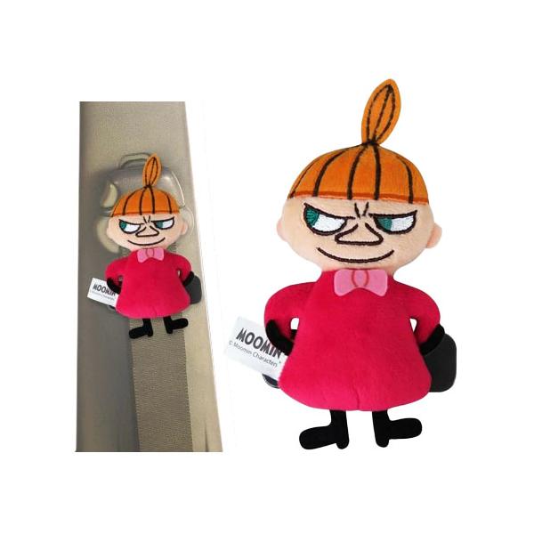 【送料無料】かわいいリトルミィのシートベルトクリップです。クリップ仕様で取り付けも取り外し、位置の調整も簡単に変えられます。シートベルト自体の機能への影響はありませんので、お子様や妊婦さんにもオススメです。■本体サイズ：W68×D30×H1...