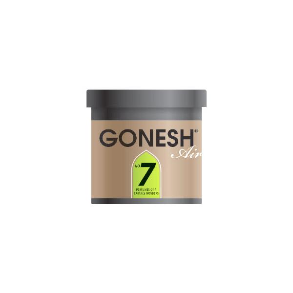 フレグランスジェルという固形の芳香剤。GONESHのイメージをそのままにゴールドのアルミ缶を採用。火を使わず、場所を選ばず使えるため、車など小さなスペースでの芳香剤として重宝します。"Perfumes of Earthly Wonders"...