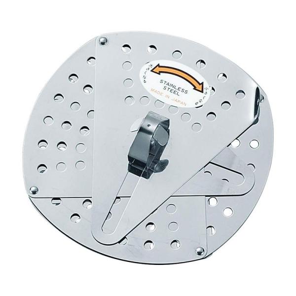 【商品名】　下村工業 日本製 味わい食房 フリーサイズ落とし蓋フック付 AFO-629 新潟 燕三条製 【商品説明】　・サイズ:13.0×13.0×3.7cm・メーカー型番:AFO-629・原産国:日本・本体重量:140g・素材 材質:ステ...