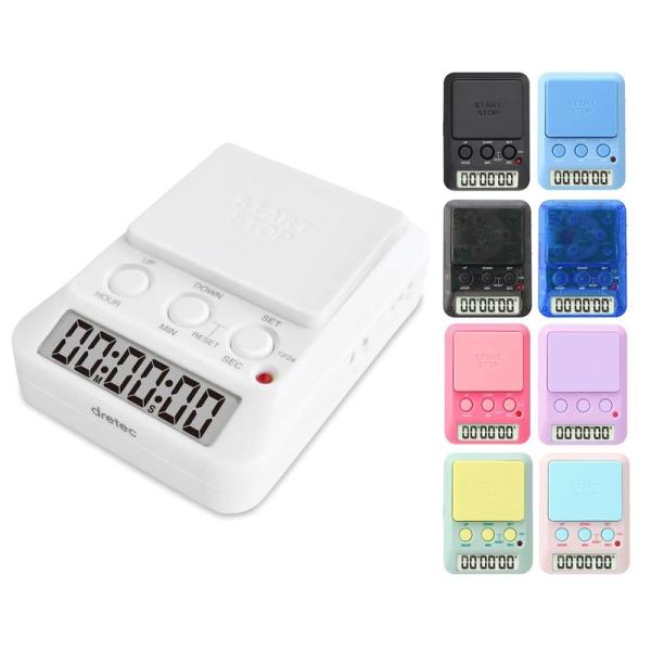 【商品名】　dretec(ドリテック) 勉強タイマー タイムアップ2 消音 T-580WTDI ホワイト 【商品説明】　・【あと何日がひと目でわかります】予定の日にちまであとどれくらいかを表示してくれるデイタイマー機能がついてます。大事な試...