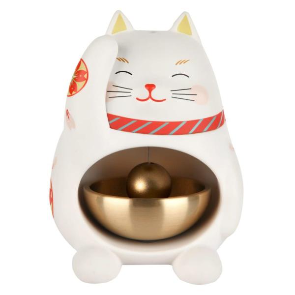 【商品名】　Dopamine Artsの招き猫は非電動、磁力吸着ドア鈴であり、小さくてかわいい猫を冷蔵庫に貼り付けることもできます。開業祝い、引越し祝い 【商品説明】　・【お金と幸せを招き、縁起を良くする】招き猫は幸せ、円満、幸運をもたらす...