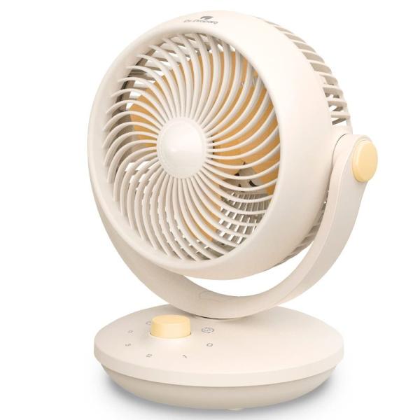 【商品名】　サーキュレーター 首振り 小型 静音 Dr. Prepare 風量3段階調節 扇風機 26W 省エネ 15cm羽根 冷房効率UP 上下手動調 【商品説明】　・【エアコンと併用で冷房効率up】サーキュレーターは表面積広いの15cm...