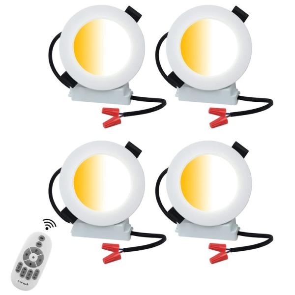【商品名】　9W LEDダウンライト φ100 調光 調色 リモコン付き 80W形相当(電球色、昼光色、昼白色)2.4GHz無線式遠隔操作,セット タイ 【商品説明】　・?【グループ管理とタイマー機能付き】リモコンで家中の複数のLEDダウン...