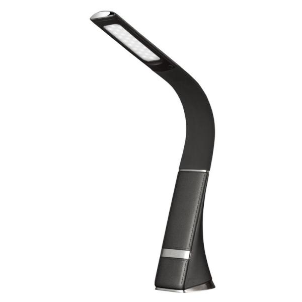 【商品名】　ZEPEAL ゼピール LEDスタンドライト ブラック DLS-H1008-BK 【商品説明】　・サイズ:幅5.9×奥行9.0×高さ51.2cm・本体重量(kg):0.5・消費電力:7W・素材:ABS樹脂、シリコンゴム 【サイズ...