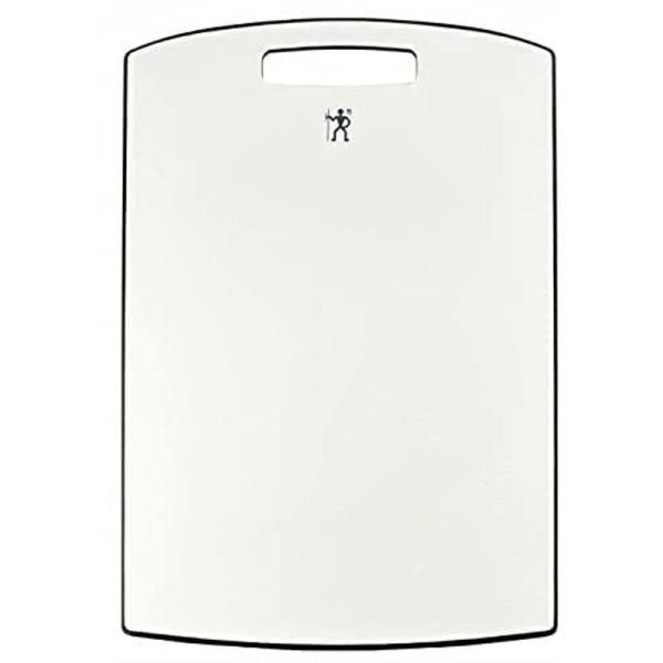 【商品名】　ヘンケルス カッティングボード 【商品説明】　・【滑り止め】 シリコン・原料樹脂 : 【本体】 ポリプロピレン・ポリエチレン・寸法 : 310×215×9?・耐熱温度 : 70℃ 【サイズ】　高さ : 1.20 cm　横幅 : ...