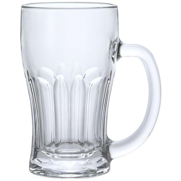 【商品名】　アデリア ビールジョッキ 380ml クールブ ジョッキ 日本製 P-6686 【商品説明】　・容量:380ml・本体サイズ:最大径約12.1(口径8.3)×高さ14.3cm(取っ手含)・生産国:日本・素材・材質:ソーダガラス ...