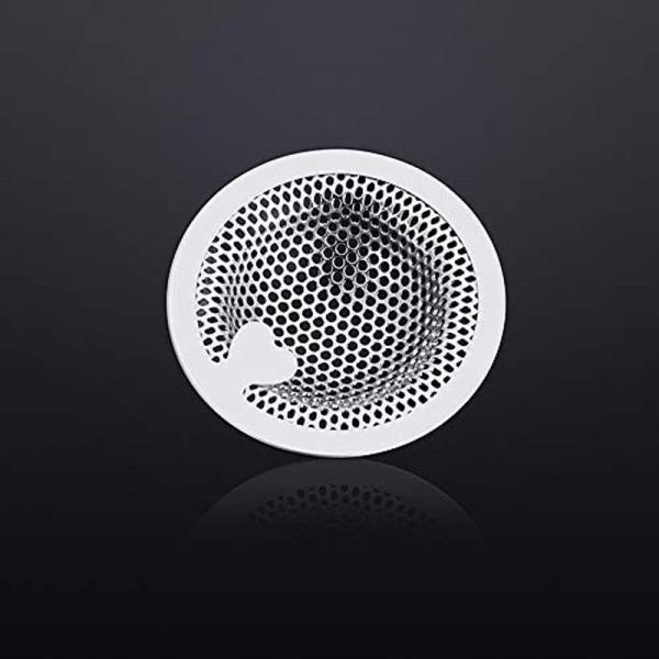 【商品名】　Andexi 洗面所 排水口 ゴミ受け パンチング 排水溝 ゴミ受け 排水口サイズ：3.5-4.5cm ステンレス 排水カゴ 洗面台 ゴミ受 【商品説明】　・ステンレス製：洗面器ゴミ受けはステンレスを採用し、丈夫、錆びにくく長持...