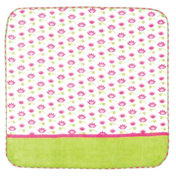 【商品名】　宮本 ガーゼタオル 町娘のハンカチーフ VOYAGE 舶来篇 ベトナム ロータス25×25cm 【商品説明】　・サイズ（約）：25×25cm 【サイズ】　高さ : 1.80 cm　横幅 : 9.00 cm　奥行 : 13.80 ...