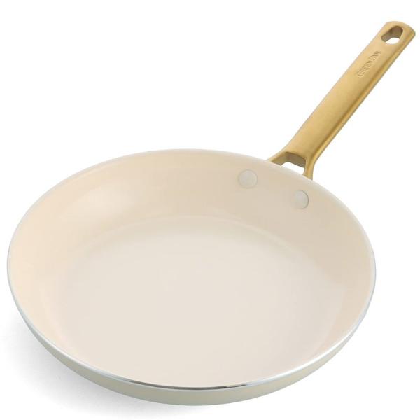 【商品名】　グリーンパン GREENPAN パドヴァ Padova 有害物質を一切含まない砂由来のミネラル成分のセラミックコーティング フライパン 20 【商品説明】　・オーブン耐熱温度：220℃・サイズ：約 幅210? x 奥行381? ...