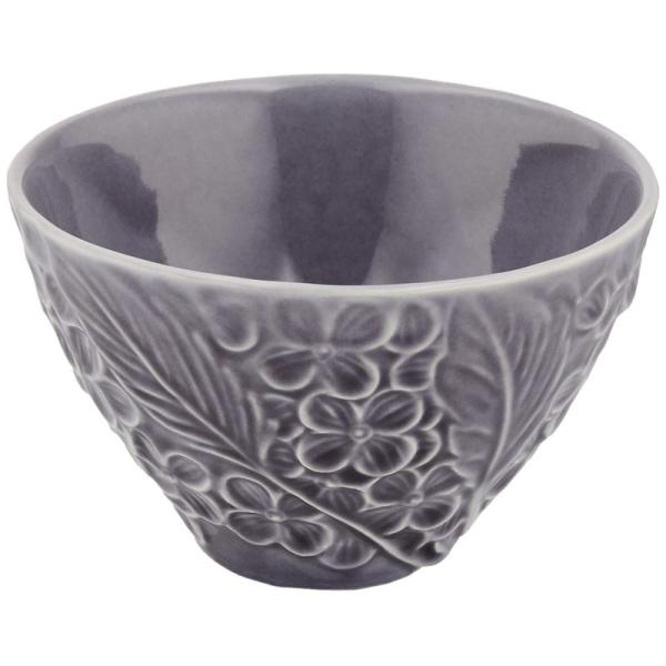 【商品名】　かじゅあるらいふ 美濃焼 フルール ボウル S グレーパープル K14211 300ml 【商品説明】　・商品サイズ:約11.5×7cm・商品重量:0.225kg・容量:約300ml・生産国:日本・素材:磁器 【サイズ】　高さ ...
