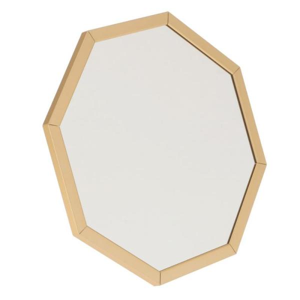 【商品名】　パラデック Octam 八角形 スタンド&amp;ウォールミラー S ゴールド OCM-20GD 【商品説明】　・ゴールド：才能や金運を上げてくれ、勝負運を与える色・サイズ：W200×H200×D22mm・生産国：日本・重量：約...