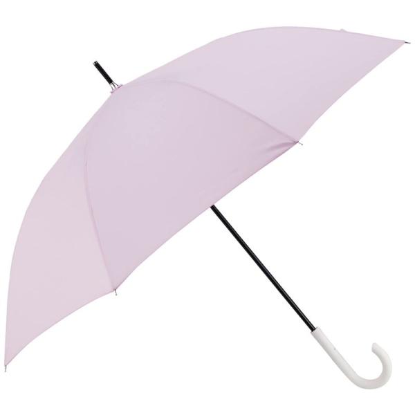 【商品名】　フロータス A レディース長傘 MOONBAT(ムーンバット) FLO(A) TUS プレーン 無地 超撥水 雨傘 長傘 ジャンプ傘 60? 【商品説明】　・DRY UP BY 1SWING≪一振速乾≫一振りで体感できる水はけが...