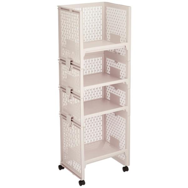 【商品名】　サンコープラスチック(SankoPlastic) 収納 eラック RL-22 幅36.3×奥行28.8×高さ105.7cm ランドセル ベー 【商品説明】　・本体サイズ:約W363×D288×H1057mm・本体重量:約3.8k...