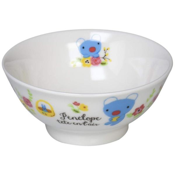 【商品名】　「 うっかり ペネロペ 」 フラワー こども 茶碗 直径10.5cm 子供用 食器 白 788141 【商品説明】　・Penelope by Anne Gutman and Georg Hallensleben (c) Gall...