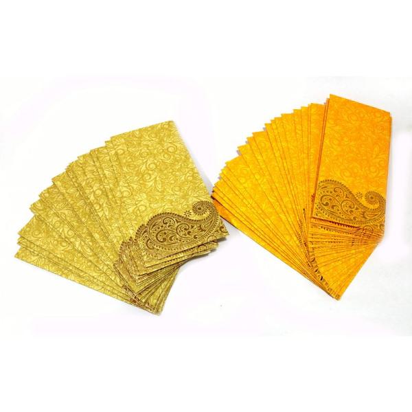 【商品名】　eSplanade マネーギフト封筒 - 50プレミアムデザイナー封筒のマルチカラーパック 【商品説明】　・これらの封筒は、標準サイズで、魅力的なカラースキームで来ます。」・サイズ - 18 Cmsは8つのcmsをx |内容：各...