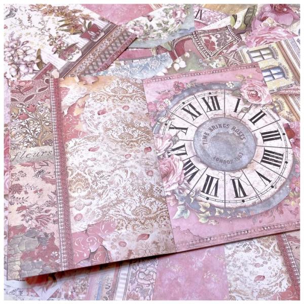 【商品名】　コラージュ 素材 デザインペーパー 詰め合わせ Arpaper シール レトロ 両面印刷 素材紙 背景紙 紙もの ペーパー おしゃれ かわい 【商品説明】　・?めったにない両面印刷のコラージュ素材紙です。お花や時計、猫などをモチ...