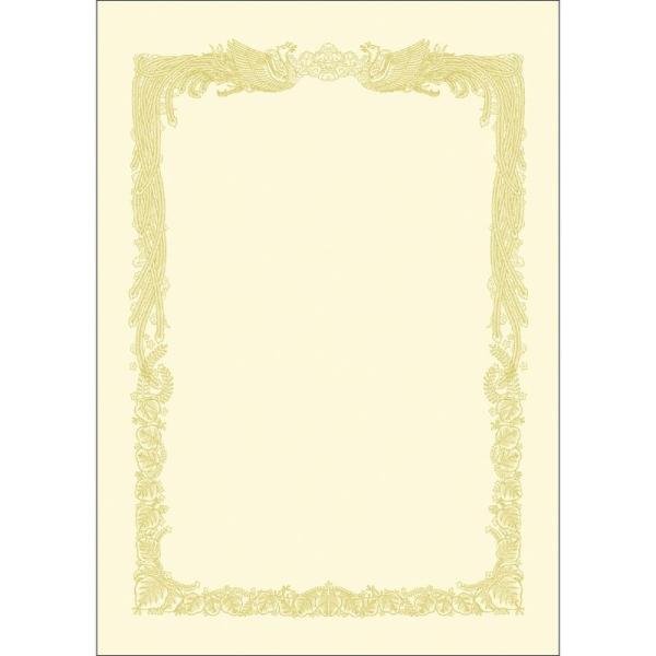 【商品名】　ササガワ 賞状用紙 タカ印 OA対応 横書き用 クリーム A4 100枚 10-1168 【商品説明】　・【サイズ】A4サイズ 縦297mm×横210mm・【仕様】横書き用、縦向きに飾る・【入数】賞状用紙100枚、テスト印刷用紙...