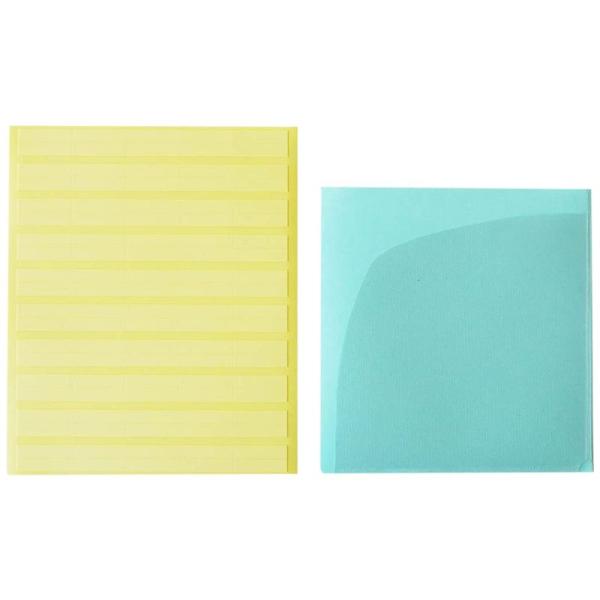 【商品名】　日宝 書き置き 御朱印 両面シール 保管ポケット付き のり ホルダー 【商品説明】　・※ 御朱印帳は付属しておりません。・両面シール： 1ピースのサイズ5ｍｍ×20ｍｍ　1シートサイズ108mm×130mm　枚数：1シートに10...