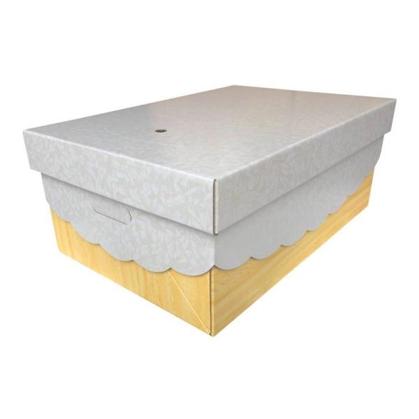 【商品名】　ペットのひつぎ M 小型犬 中型犬 簡単 組み立て ペット 棺 ダンボール 木目調 花柄 【商品説明】　・サイズ：【外寸】約W65×D45×H26cm【内寸】約W60×D40×H24cm・ダンボールには見えない、木目調と花柄の可...