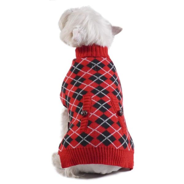 【商品名】　kyeese 犬服 冬 セーター ドッグウェア ニット 犬の服 秋冬 防寒着 暖かい 可愛い おしゃれ 小型犬 中型犬 大型犬 散歩着 記念 【商品説明】　・クリスマスと新年に大人気なオレンジでワンちゃんにも祝日の雰囲気に溶け込...