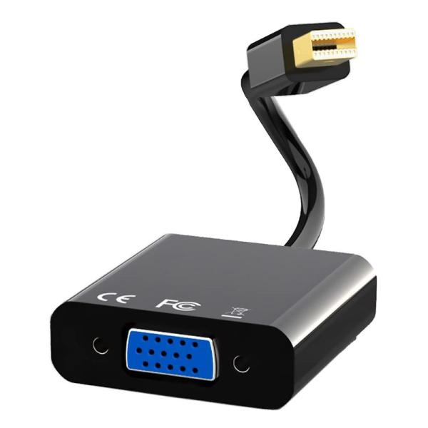 【商品名】　WLGQ Mini DP to VGA Adapter, Gold-Plated MINI DisplayPort（thunderbolt2 【商品説明】　 【サイズ】　高さ : 3.60 cm　横幅 : 12.30 cm　奥行...