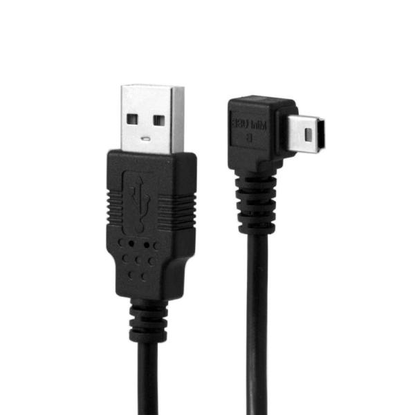 【商品名】　JSER Mini USB B タイプ5ピンオス右向きL字型からUSB 2.0オスデータケーブル フェライト3m付き 【商品説明】　・480Mbpsのデータ転送速度をサポート。・Mini USB B タイプ5ピンオス右向きL字型...