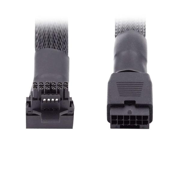 【商品名】　CY 12VHPWR ATX3.0 PCI-E 5.0 電源モジュラーケーブル オス-メス アップアングル 90度延長 3080 3090T 【商品説明】　・16AWGケーブル、長さ:17cm。・CY 12VHPWR ATX3....