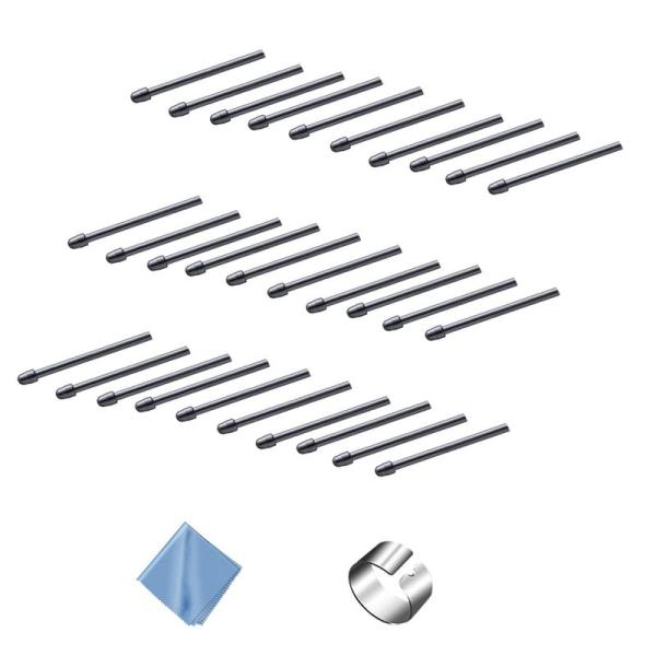 【商品名】　For Wacom Pro Pen 2用替え芯 プロペン2対応 標準芯 30本 ペンタブレット ペン先 良い書き味 描きやすい スムーズ 設 【商品説明】　・「上質な素材採用」パネルに優しい耐久性に優れる上質な素材採用し、パネル...