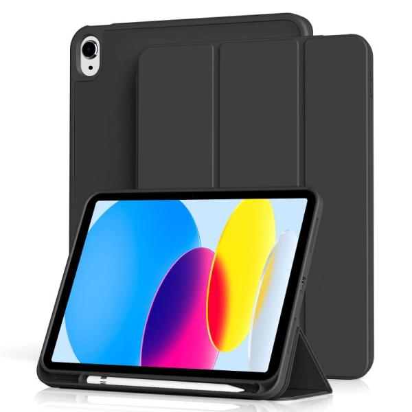 【商品名】　Aoub iPad 10世代 ケース 2022 10.9 インチ ipad 第10世代 カバー オートスリープ/ウェイク機能対応 Apple 【商品説明】　・【オートスリープ/ウェイク機能】オートスリープ機能でカバーを開ける閉め...