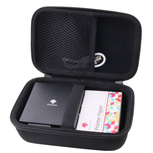 【商品名】　用の 収納ケース Phomemo M02S /M02 PRO サーマルプリンター 専用収納ケース 【商品説明】　・【インナーサイズ】14.5CM*9CM*6.8CM ご注意: だけ収納袋で販売（機器および付属品は含まない）・デザ...