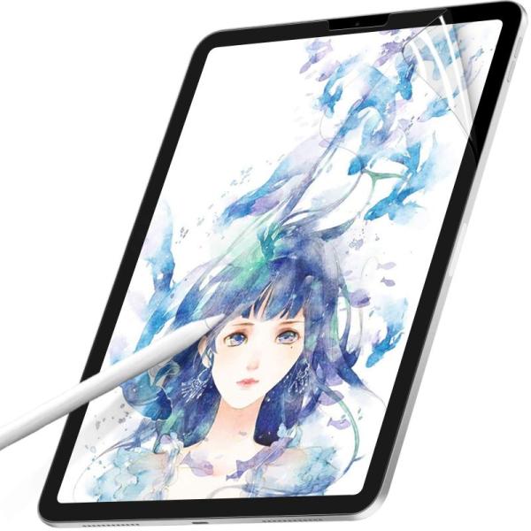【商品名】　PCフィルター専門工房 iPad Pro 11インチ (2022 第4世代 M2)/ iPad Air4 / Air5 用 ペーパーライクフ 【商品説明】　・★【反射防止・指紋防止・傷防止】画面のチラつきを抑えるAG（アンチグレ...