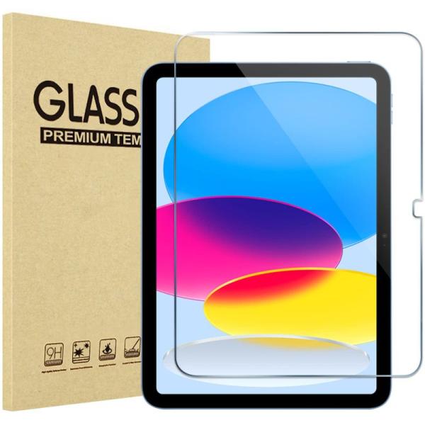 【商品名】　ProCase iPad 10世代 フィルム 10.9インチ 2022 全面吸着タイプ 硬度9H クリア強化ガラス 画面保護フィルム 貼る工 【商品説明】　・? 厚み0.33mmのガラスでスムーズ感やタップした際の感度などがよい...