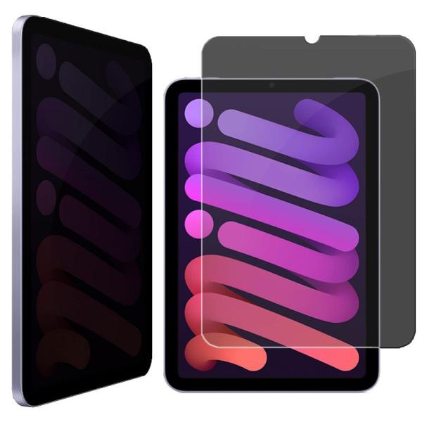 【商品名】　Miimall覗き見防止Apple iPad Mini 6 覗き見防止フィルム アップル アイパッド ミニ 6 第六世代 強化ガラスフイルム 【商品説明】　・【のぞき見防止｜高い透過率】最新の覗き見防止フィル。正面からを見でやす...