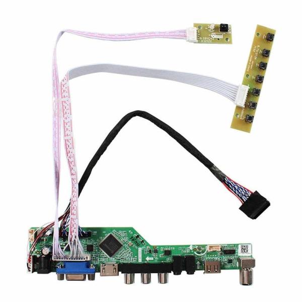 【商品名】　VSDISPLAY HDMI VGA AV USB LCDコントローラ基板 対応 LP140WD2 B140RTN02 LP156WD1 B 【商品説明】　・HDMI VGA AV USB LCDコントローラ基板 ;サイズ188...
