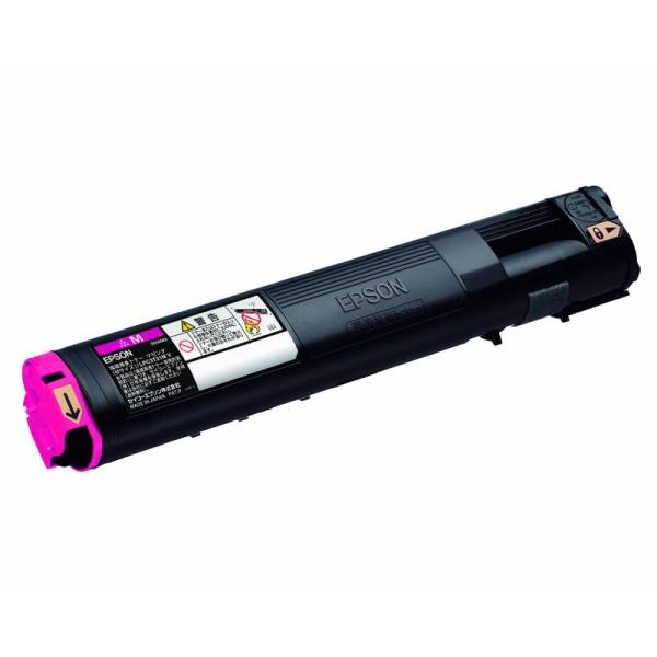 【商品名】　EPSON 環境推進トナー LPC3T21MV マゼンタ 6,200ページ LP-S5300/M5300シリーズ用 【商品説明】　・タイプ:純正・対応メーカー:エプソン・色:マゼンダ 【サイズ】　高さ : 7.10 cm　横幅 ...