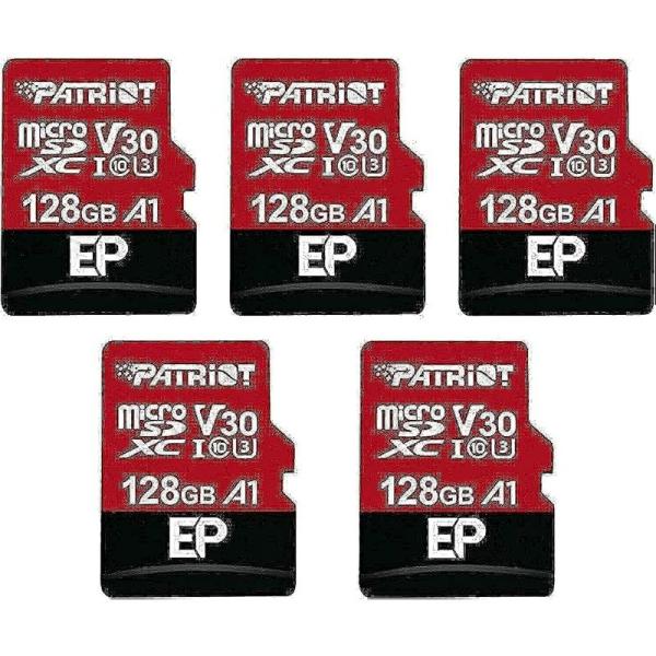 【商品名】　Patriot 128GB A1 / V30 Micro SD Card for Android Phones and Tablets, 4 【商品説明】　・2 Year Warranty・4K video recording ...