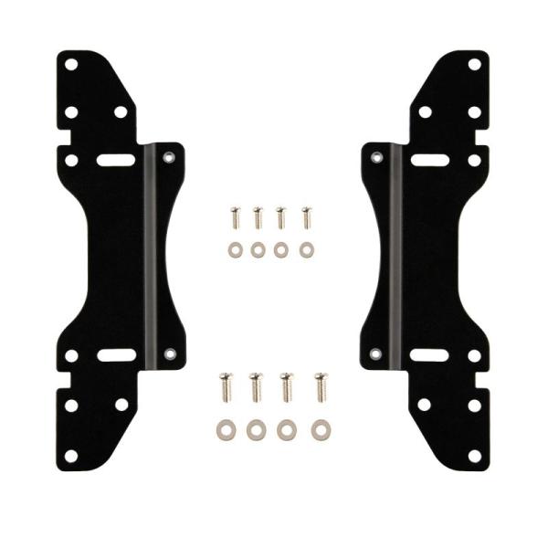 【商品名】　EAYHM VESA変換プレート 200X200/100X200/150X150/150X200 VESA調節 アダプタ モニターアーム 壁 【商品説明】　・SPCC(鉄)板重さ：210ｇ（2枚）、耐荷重：?15kg、耐腐食黒の...