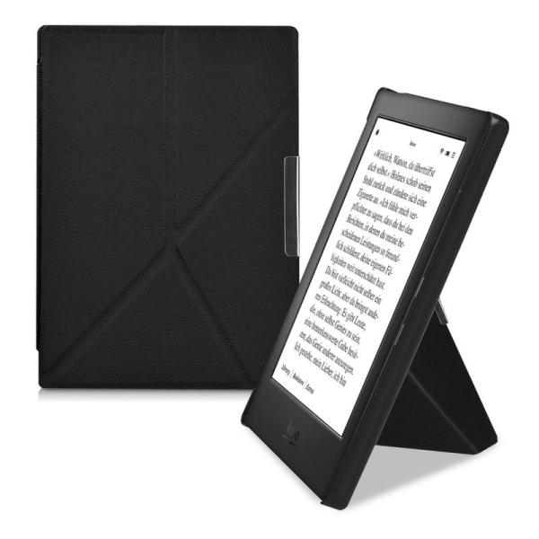 【商品名】　kwmobile カバー 対応: Kobo Aura H2O Edition 1 ケース - 電子リーダー PUレザー 電子書籍 保護ケース 【商品説明】　・すごくスマート: カバーはお使いのデバイスを保護するだけでなく、オート...